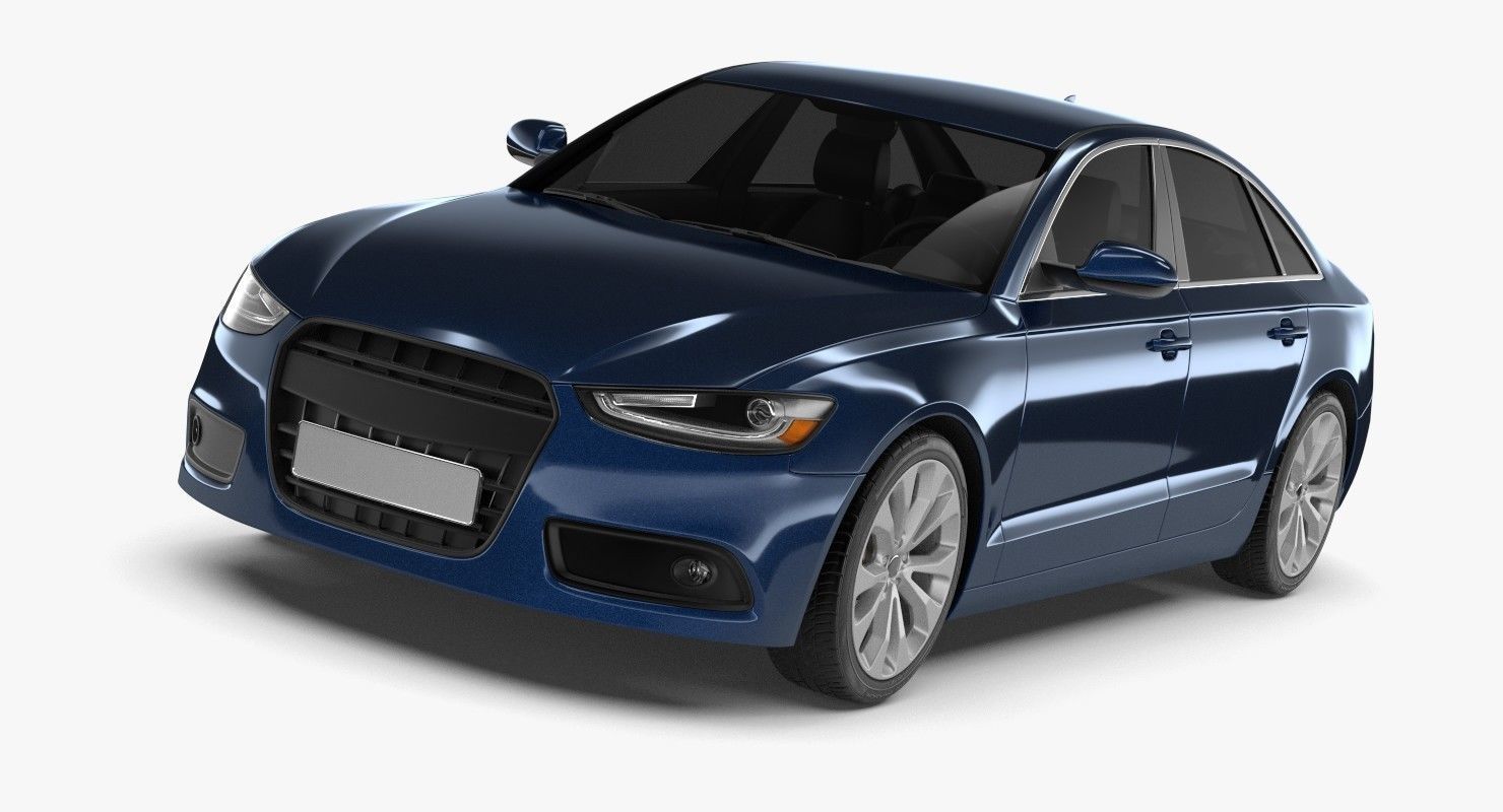 Generic Sedan 1 3D model | CGTrader