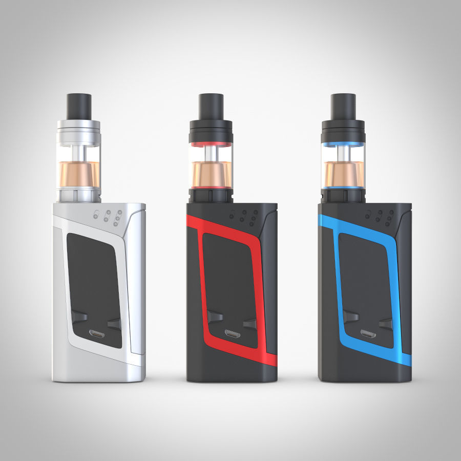 Smoktech Alien Kit electronic cigarette vray 3D model | CGTrader