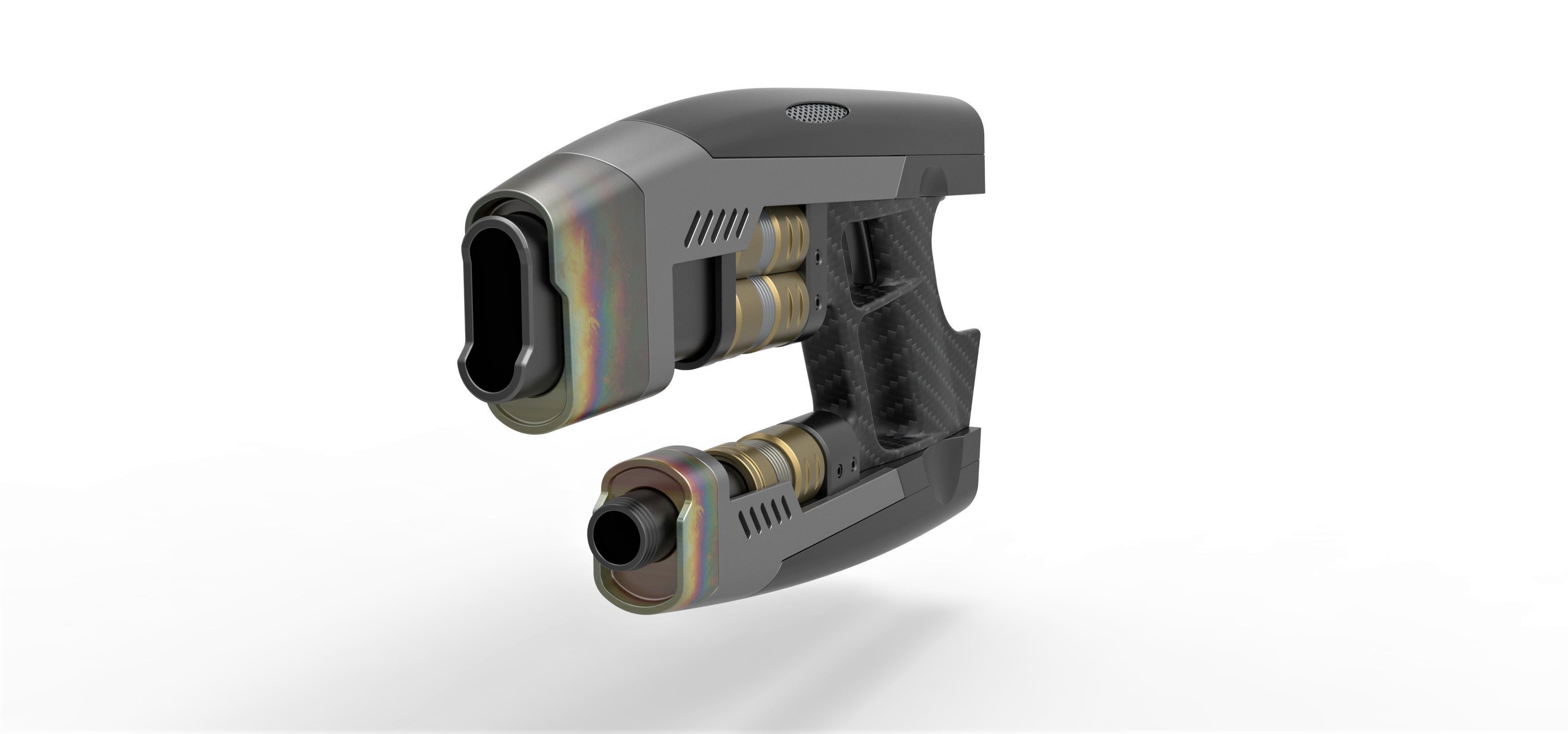 Star Lord Blaster from the movie Avengers Infinity war 2018 3D model ...