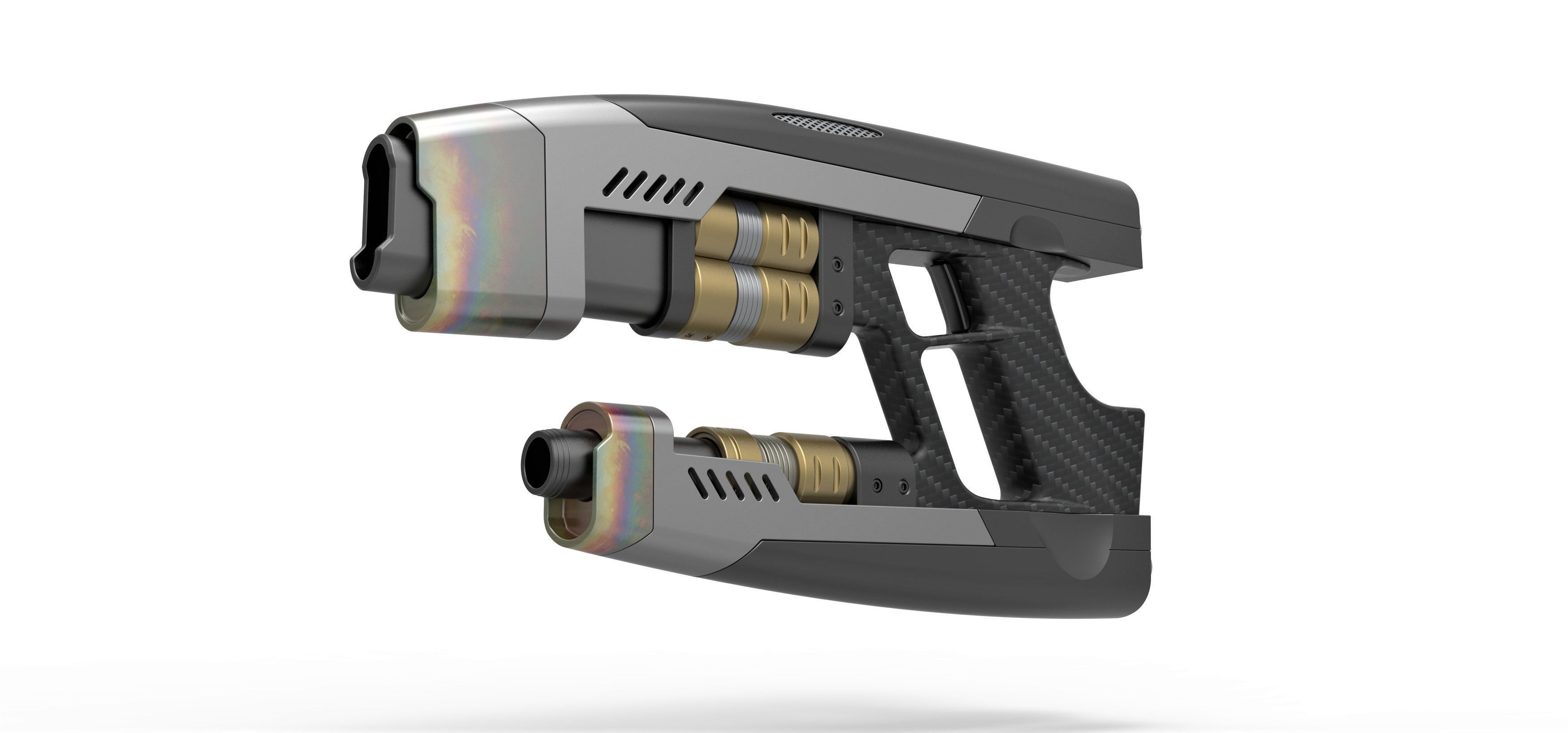 Star Lord Blaster from the movie Avengers Infinity war 2018 3D model ...