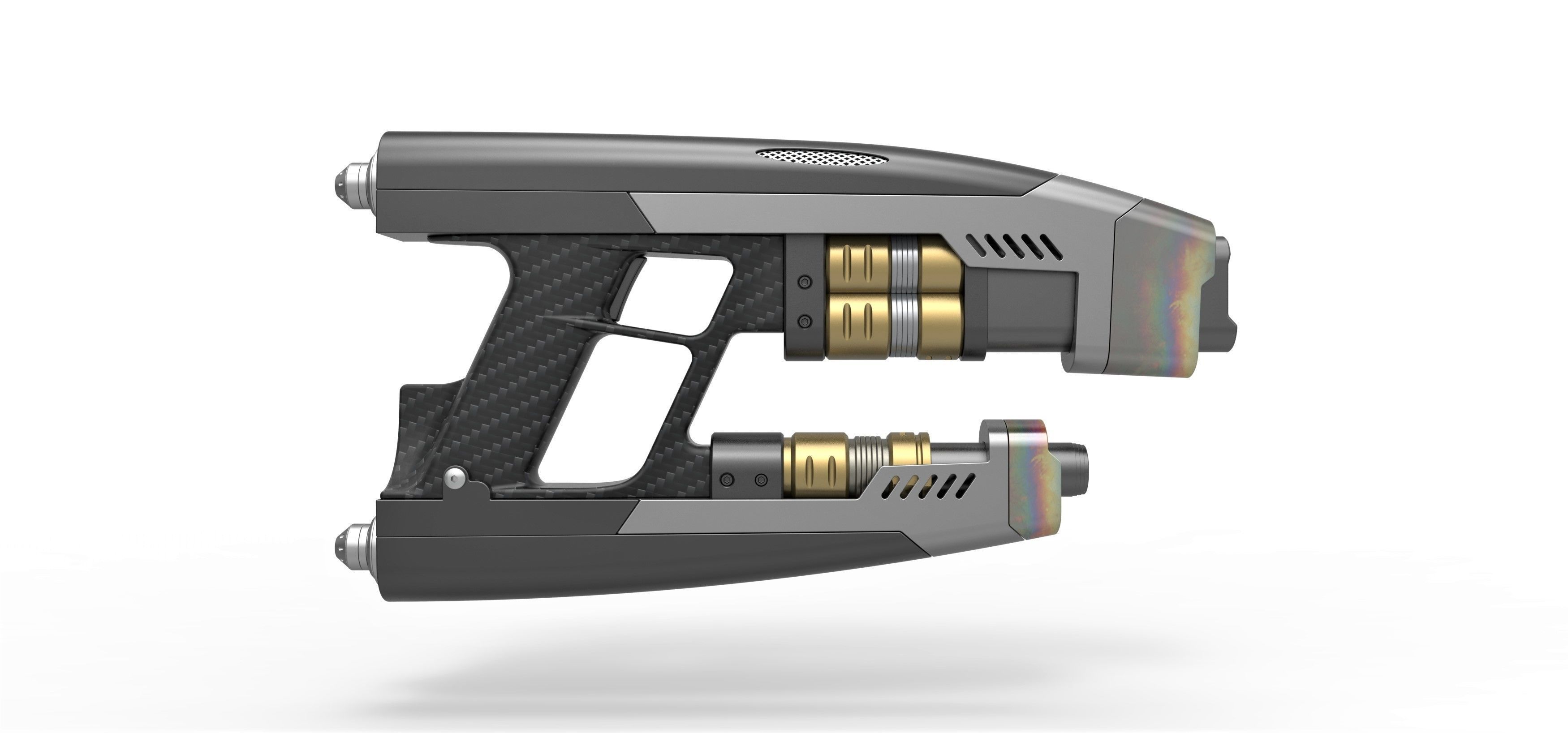 Star Lord Blaster from the movie Avengers Infinity war 2018 3D model ...