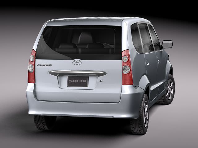 Toyota Avanza 2005-2010 3D model | CGTrader