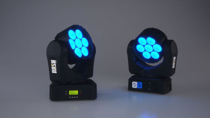 Stage light led 3D model | CGTrader