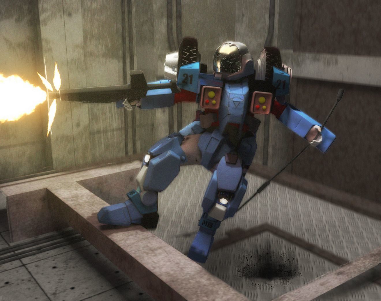 3D model Veritech Cyclone Mospeda - PBR VR / AR / low-poly | CGTrader