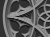 Gothic Tracery 5 3D model 3D printable | CGTrader