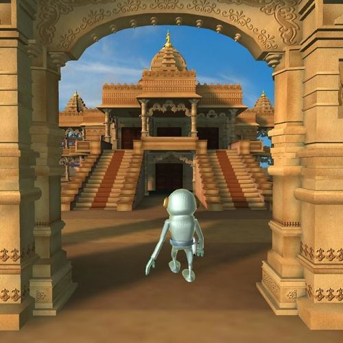 JAIN MANDIR TEMPLE with huge gate 3D model | CGTrader