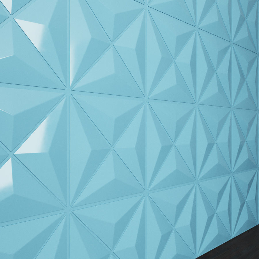 3d panels Diamond 3D model | CGTrader