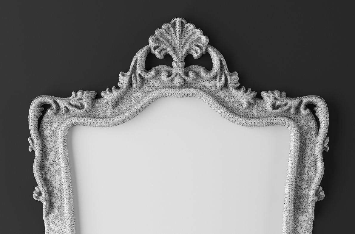 Collection of mirrors 3D model | CGTrader