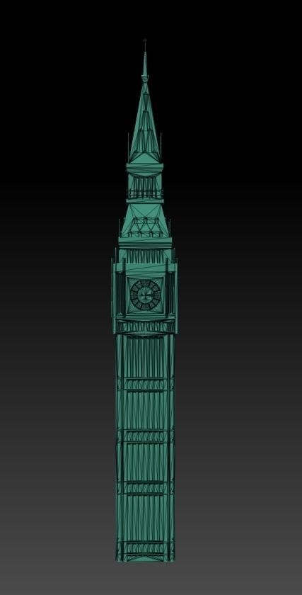3D model Big Ben VR / AR / low-poly | CGTrader