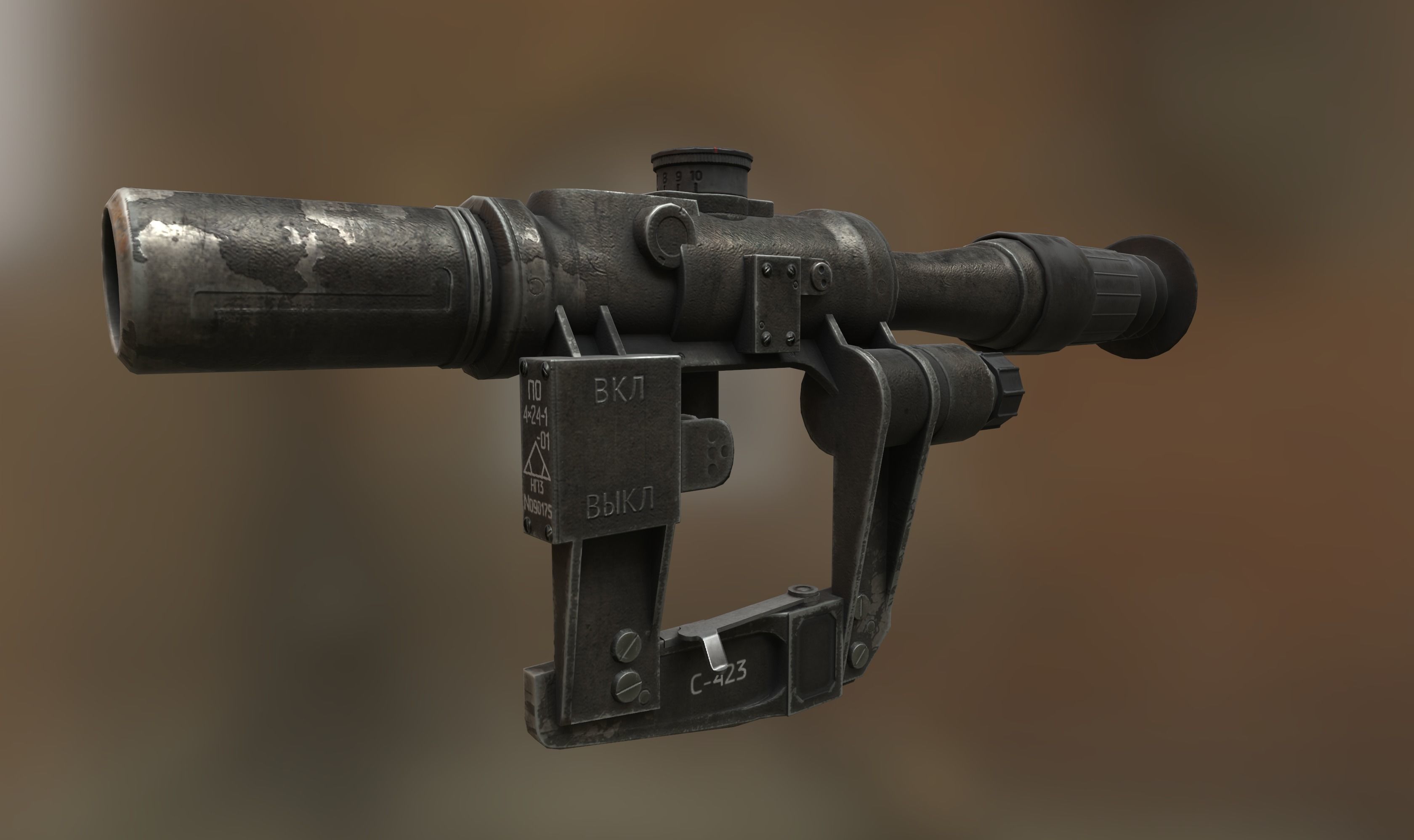 3D model VSS Vintorez VR / AR / low-poly | CGTrader