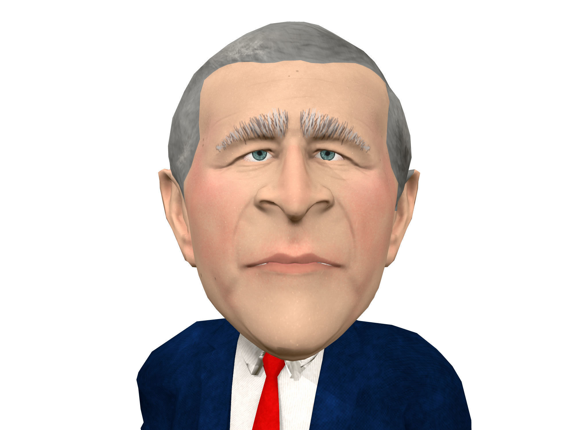 3D model Political caricatures pack VR / AR / low-poly rigged animated ...