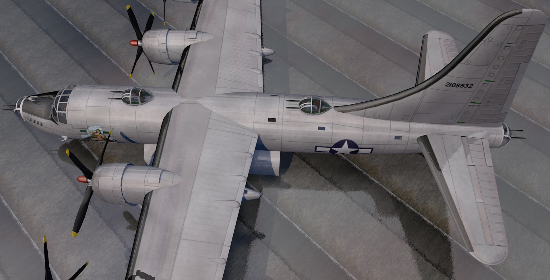 Consolidated B-32 Dominator 3D model | CGTrader