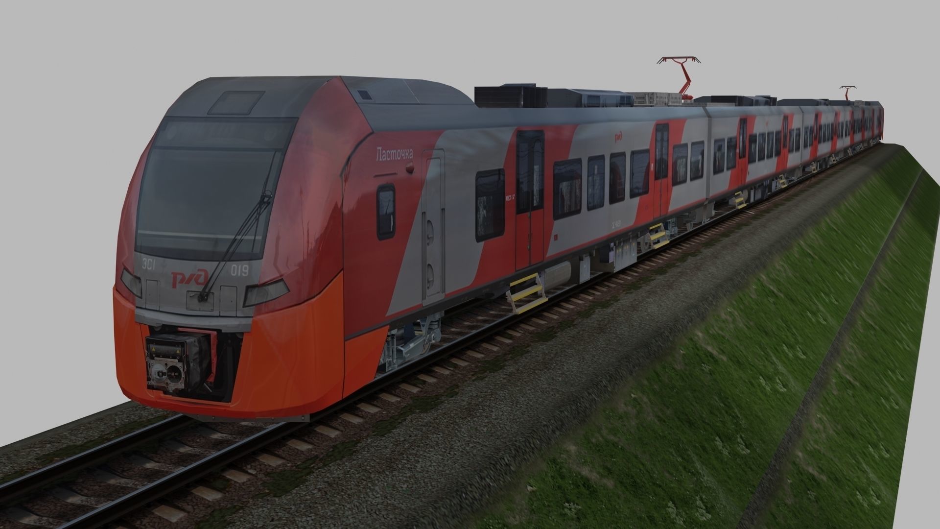 3D model Siemens Desiro ML VR / AR / low-poly | CGTrader