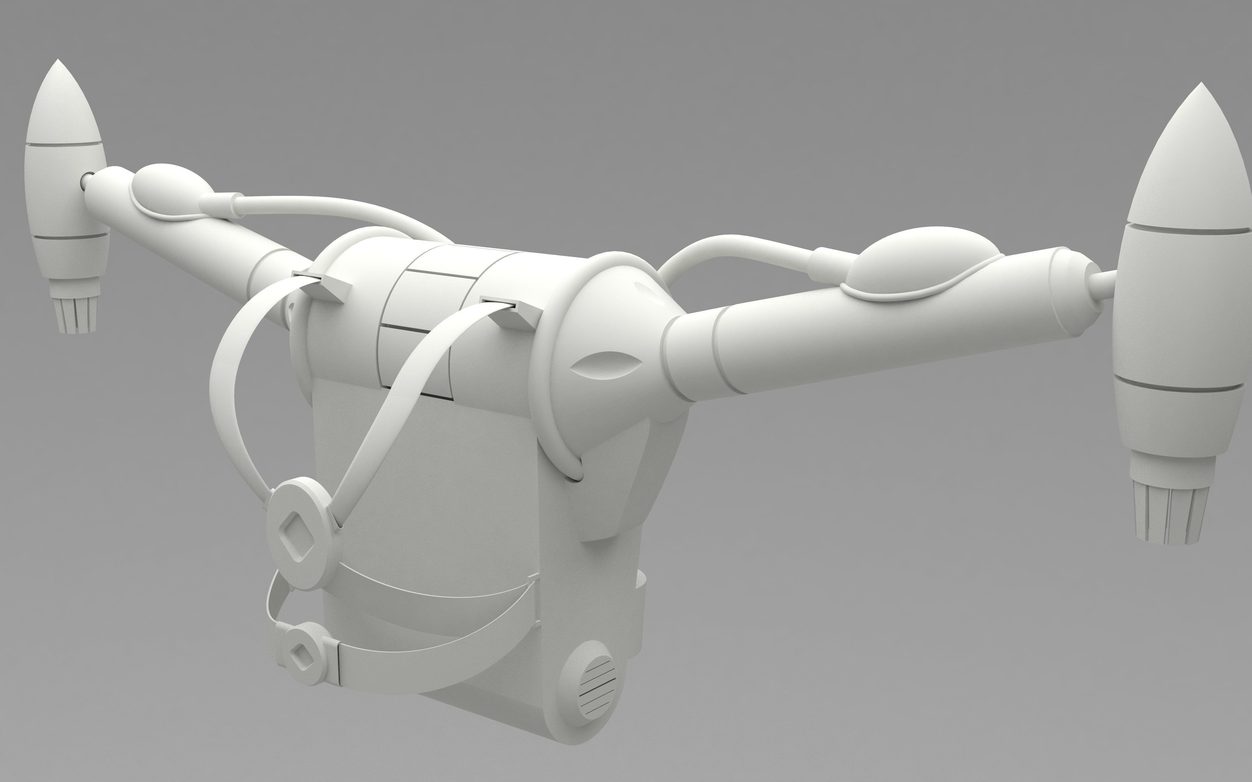 Marvel Wolverine Jet Pack 3D Model 3D model | CGTrader