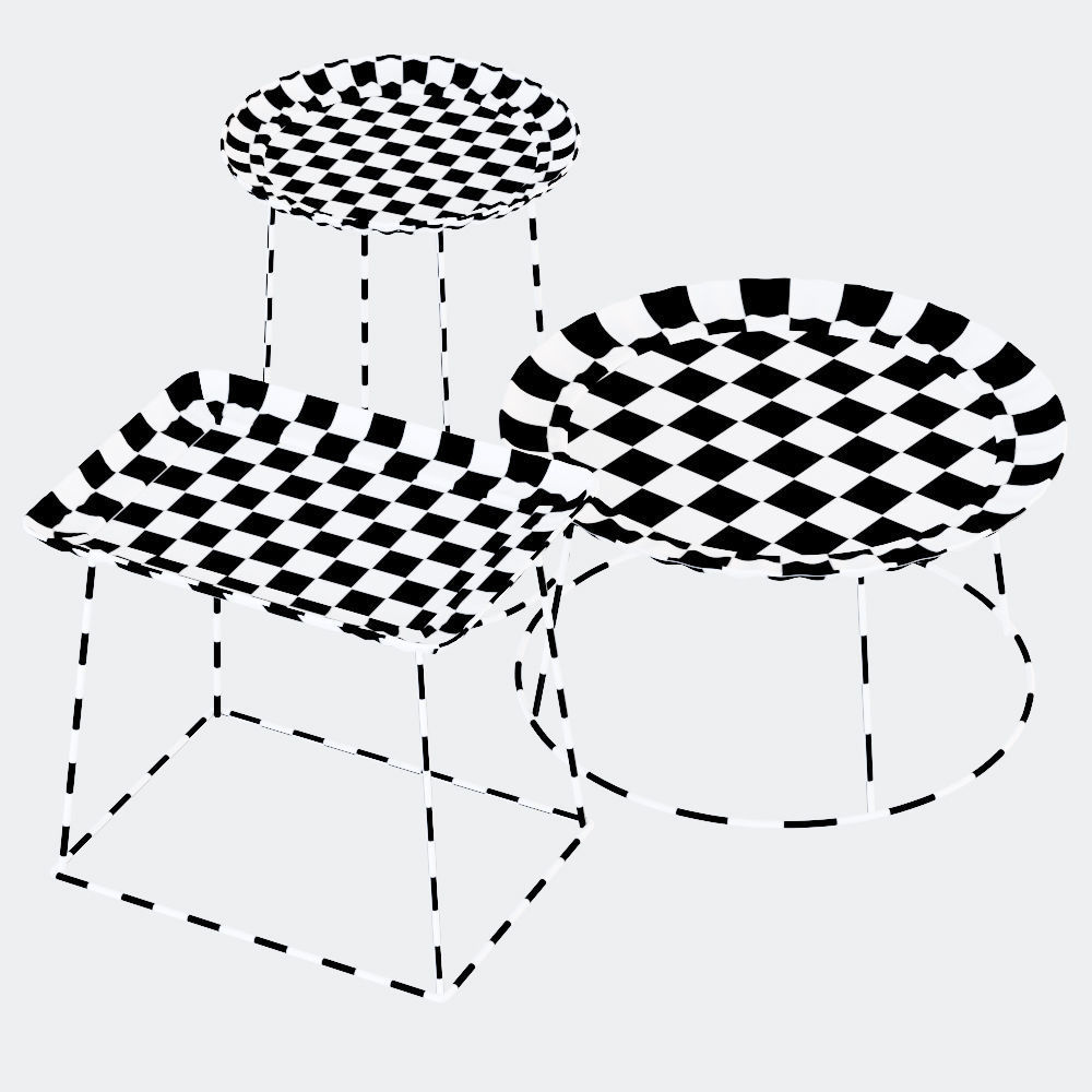 Il Piatto E Servito coffee table 3D model | CGTrader