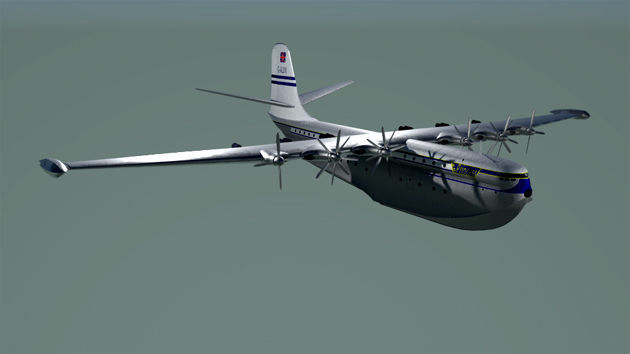 SARO PRINCESS FLYING BOAT free VR / AR / low-poly 3D model | CGTrader