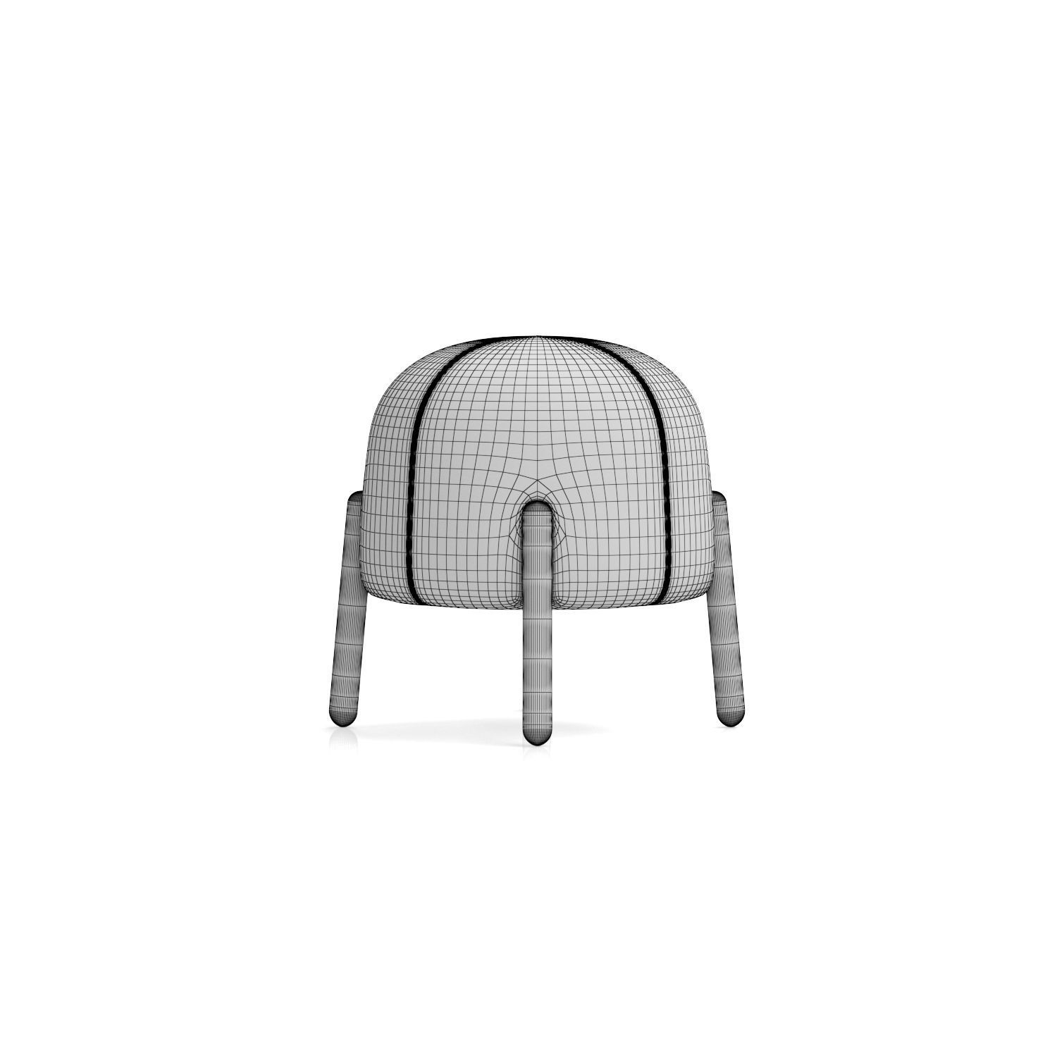 Sally Hightower Stool 3D model | CGTrader