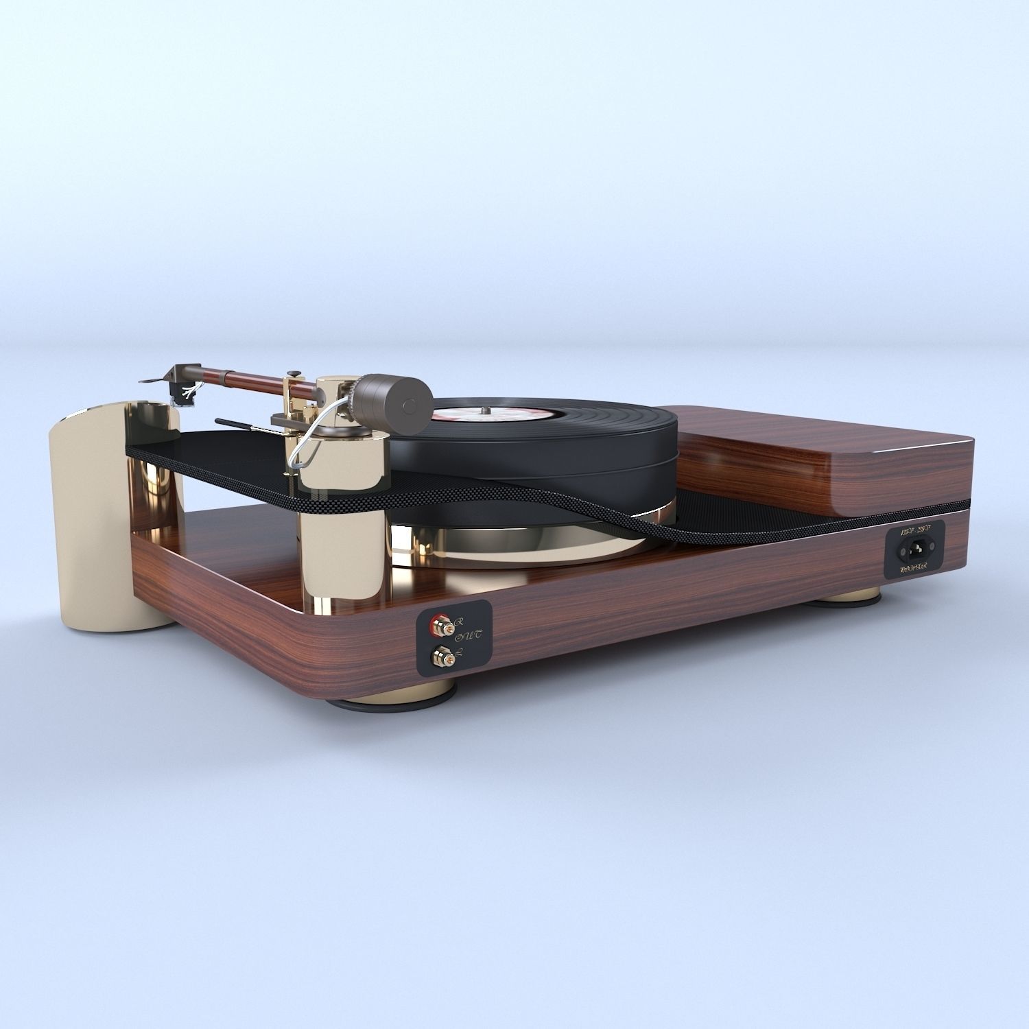 Turntable 3D model | CGTrader