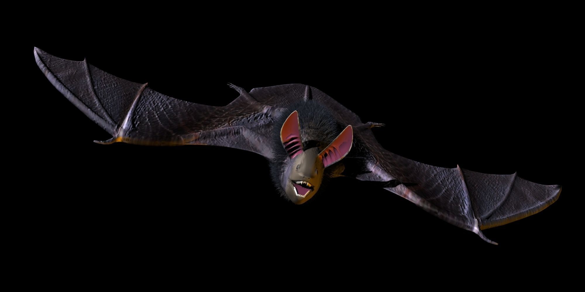 3D Bat model flying 3D model | CGTrader
