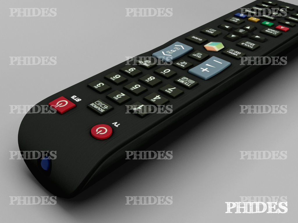 Remote control 3D model | CGTrader