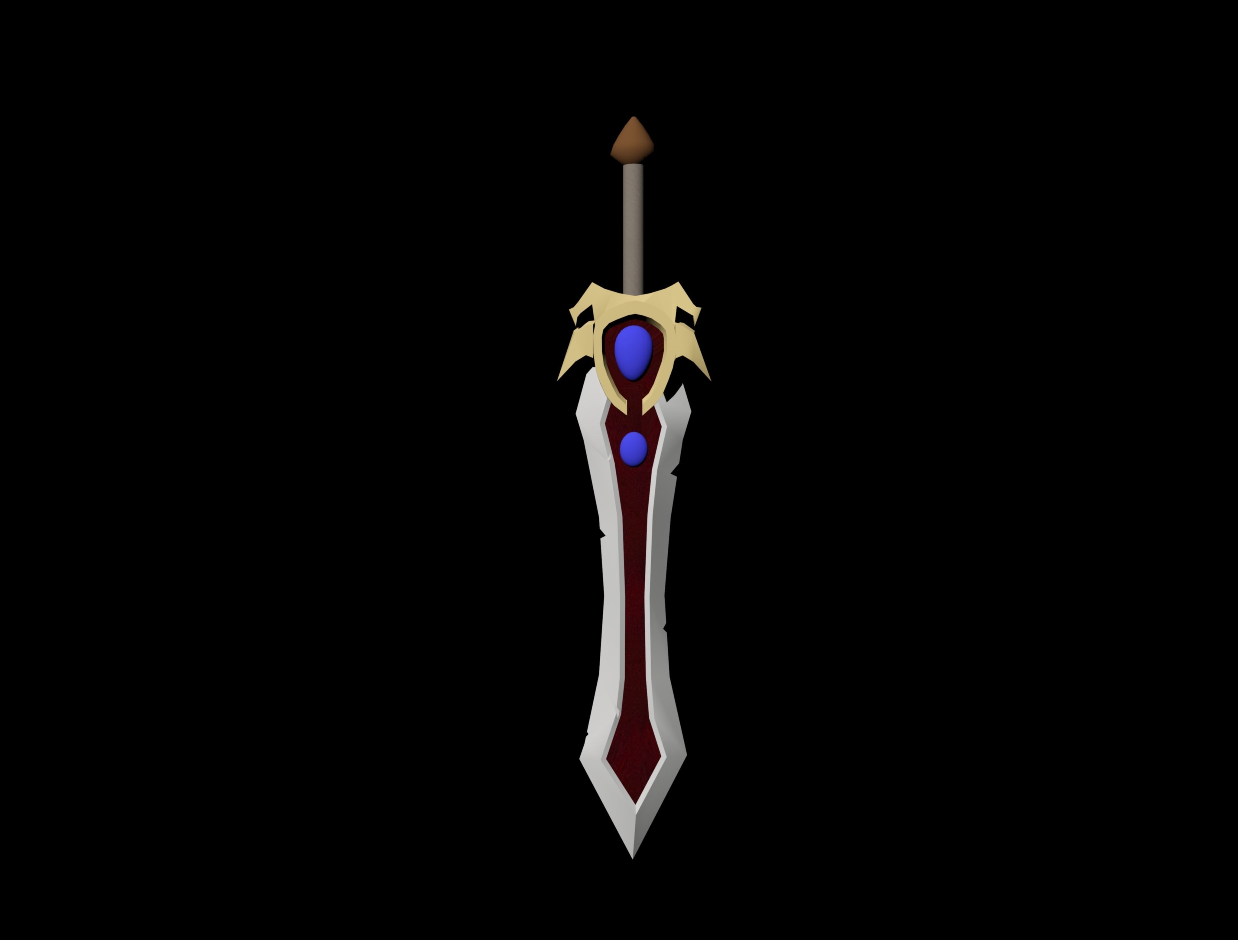 3D model Garen Sword- league Of Legends VR / AR / low-poly | CGTrader