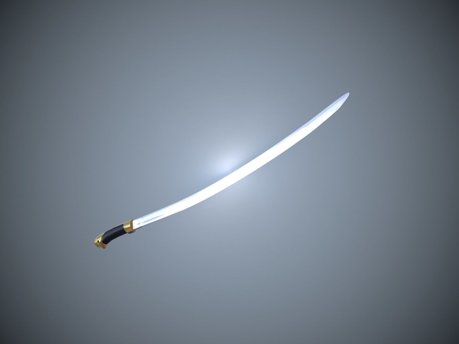 3D model Cossack Sabre VR / AR / low-poly | CGTrader