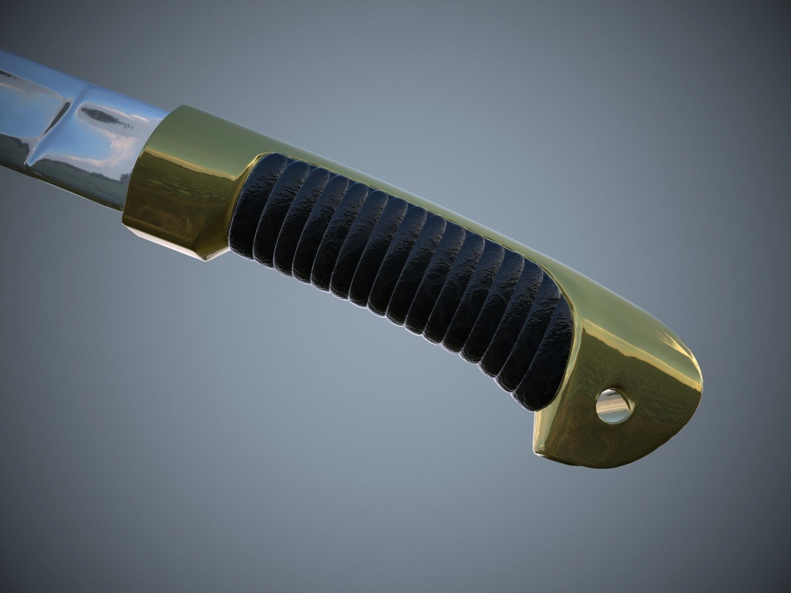 3D model Cossack Sabre VR / AR / low-poly | CGTrader