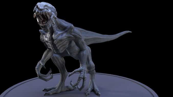 3D model Alien 1 0 7 VR / AR / low-poly | CGTrader