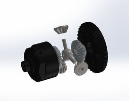 Differential 3D Printing Models | CGTrader