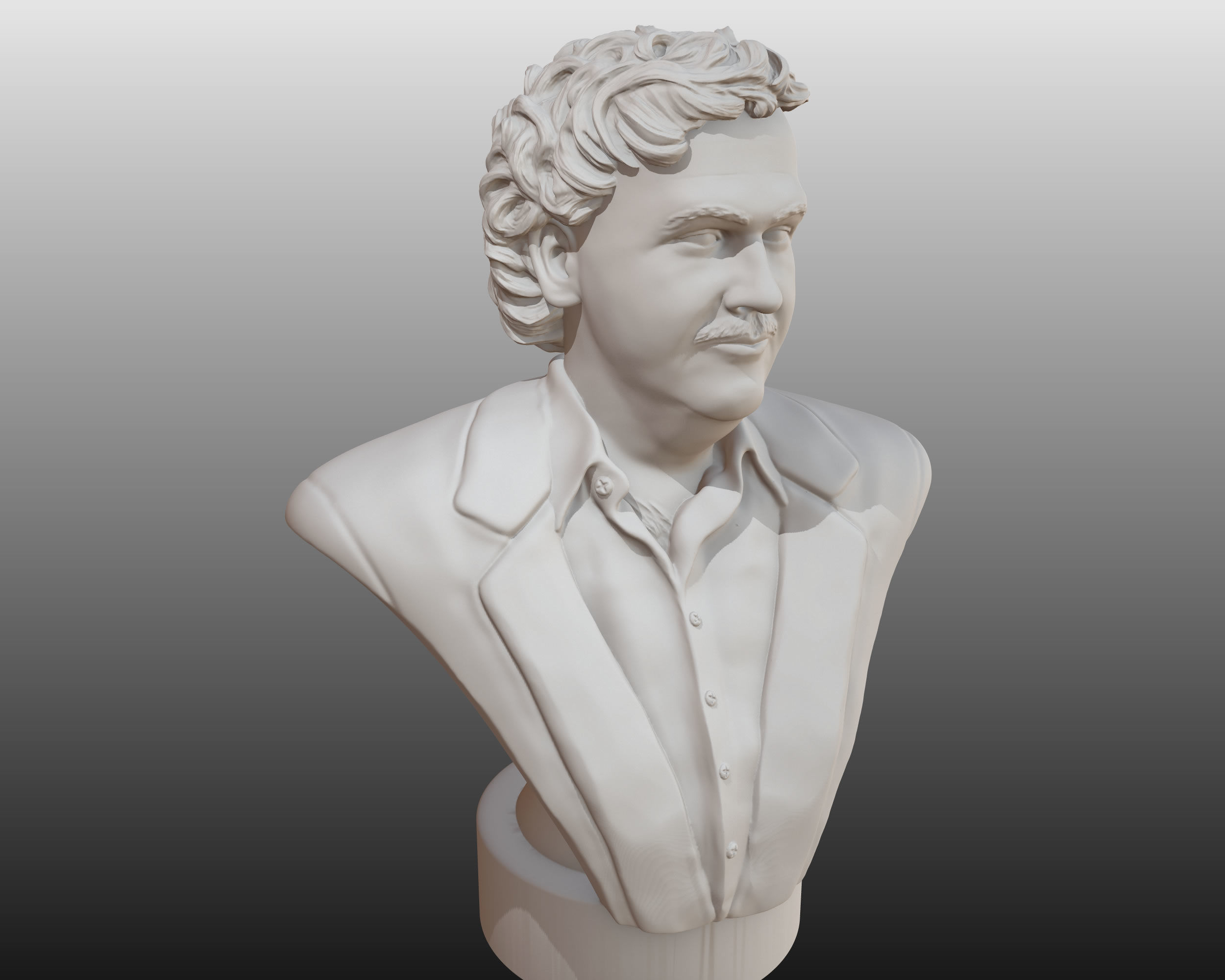 Pablo Escobar 3D model 3D printable | CGTrader