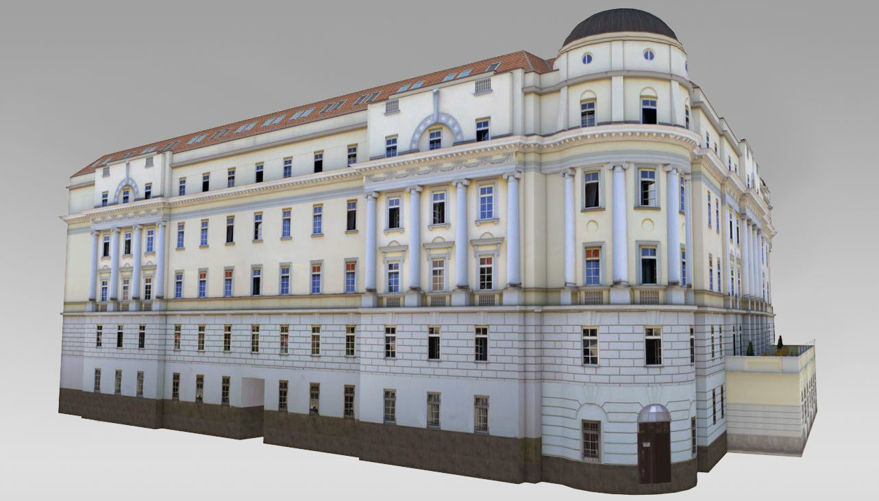 3D model Classical Government Building VR / AR / low-poly | CGTrader