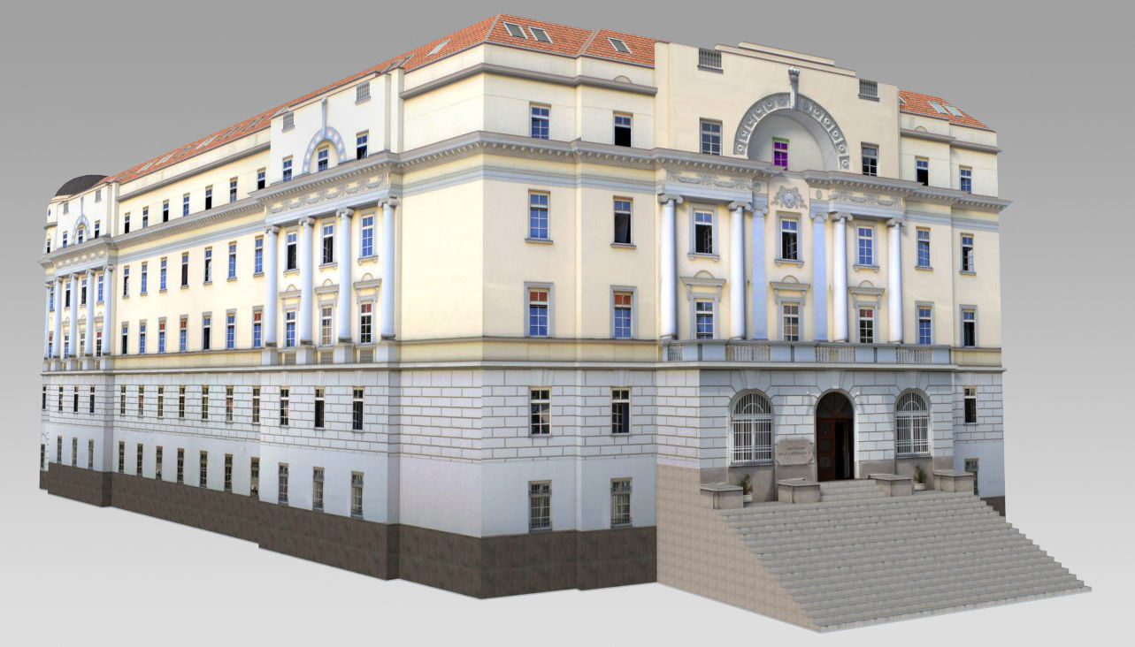 3D model Classical Government Building VR / AR / low-poly | CGTrader