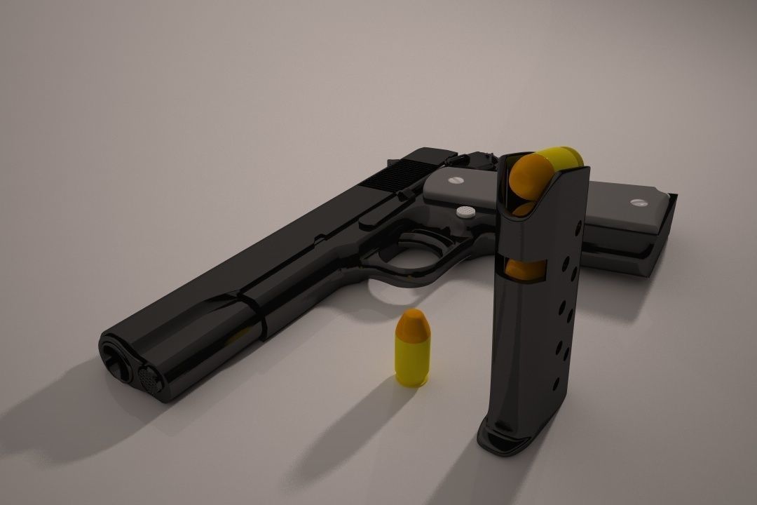 Colt 1911 3D model | CGTrader