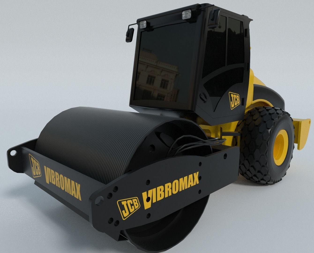 JCB VM115 compactor 3D model | CGTrader