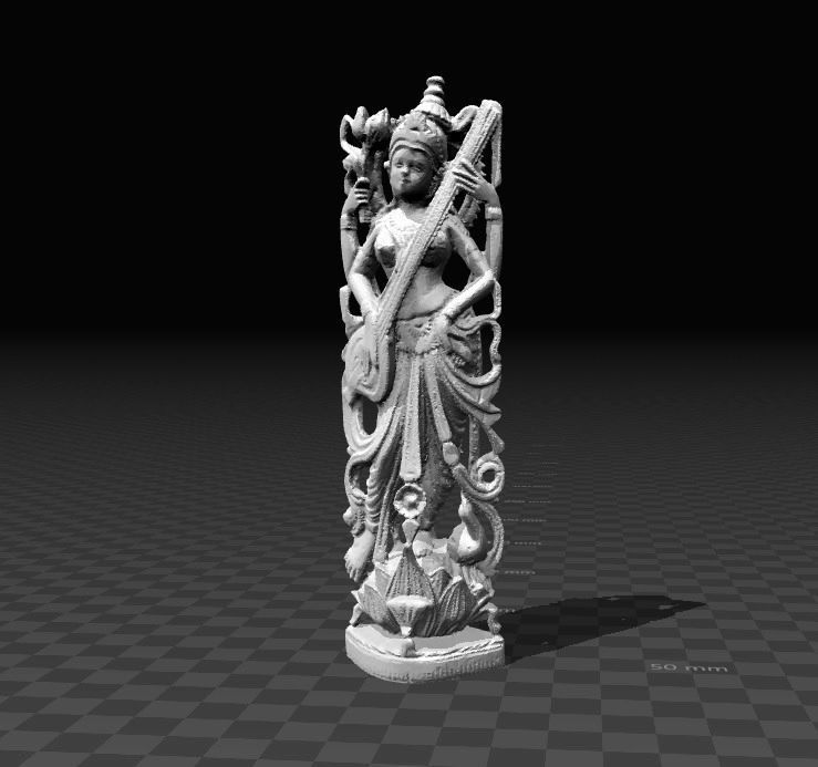Hindu 3D model 3D printable OBJ STL