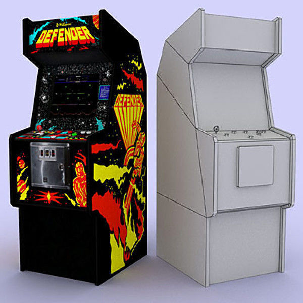 3D model Classic arcade games - pack 1 VR / AR / low-poly | CGTrader