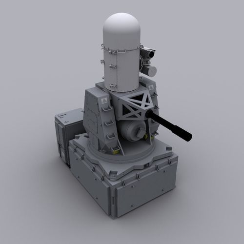 Phalanx CIWS 3D model | CGTrader