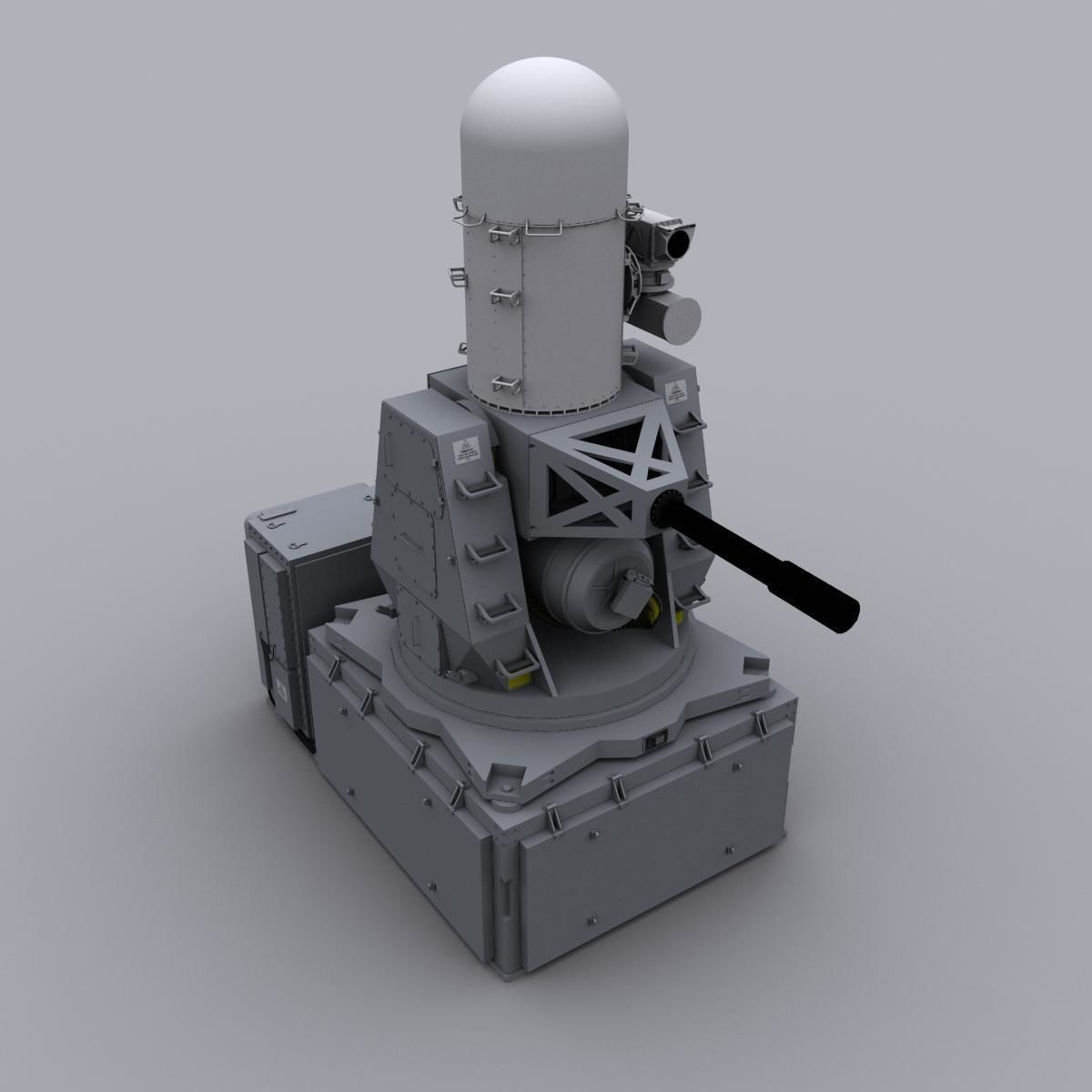 Phalanx CIWS 3D model | CGTrader