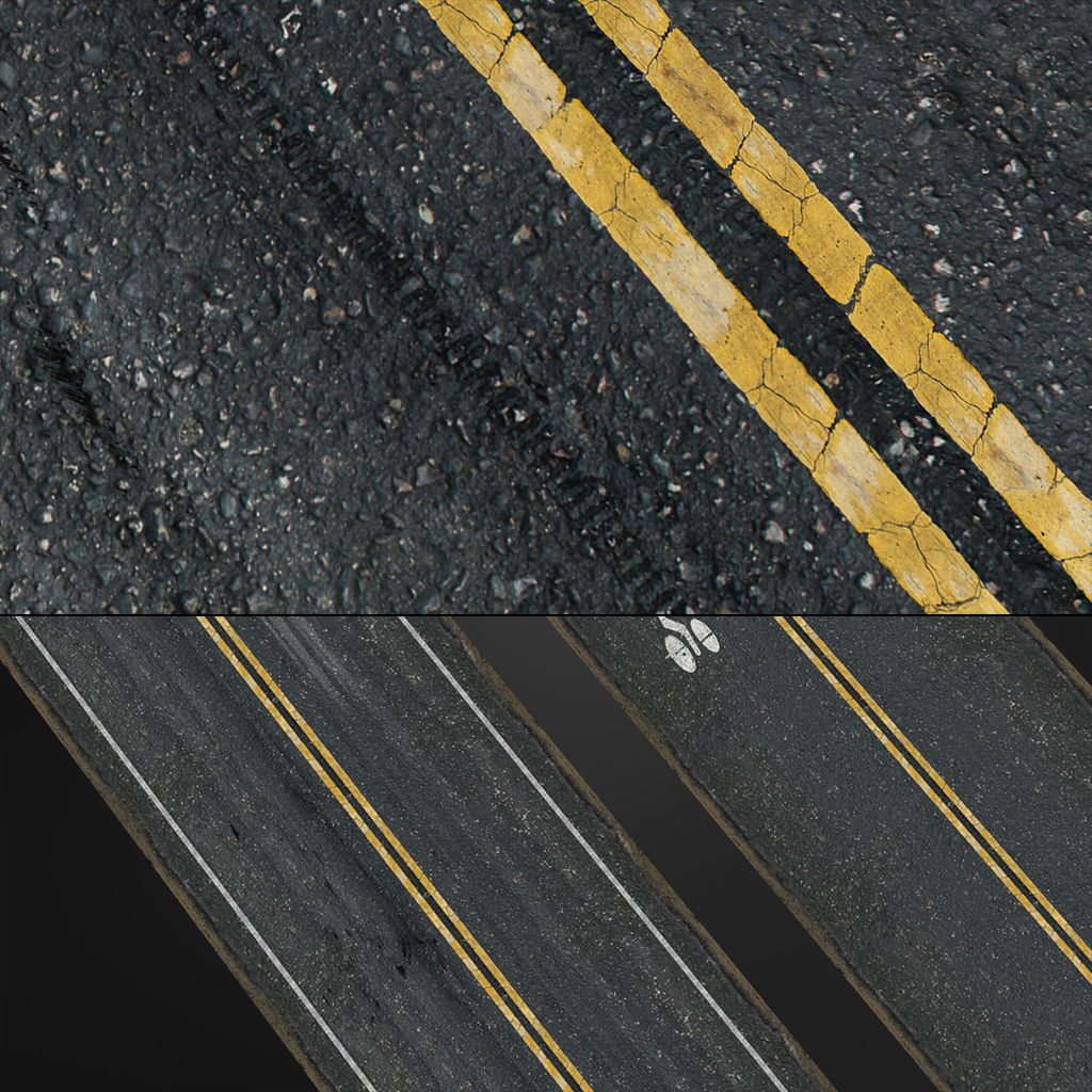ROAD Textures Pack HD Texture | CGTrader