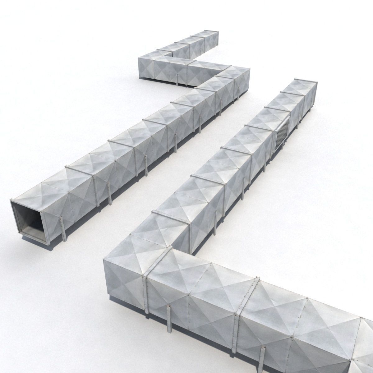 3D model Low Poly Roof Element PACK VR / AR / low-poly | CGTrader