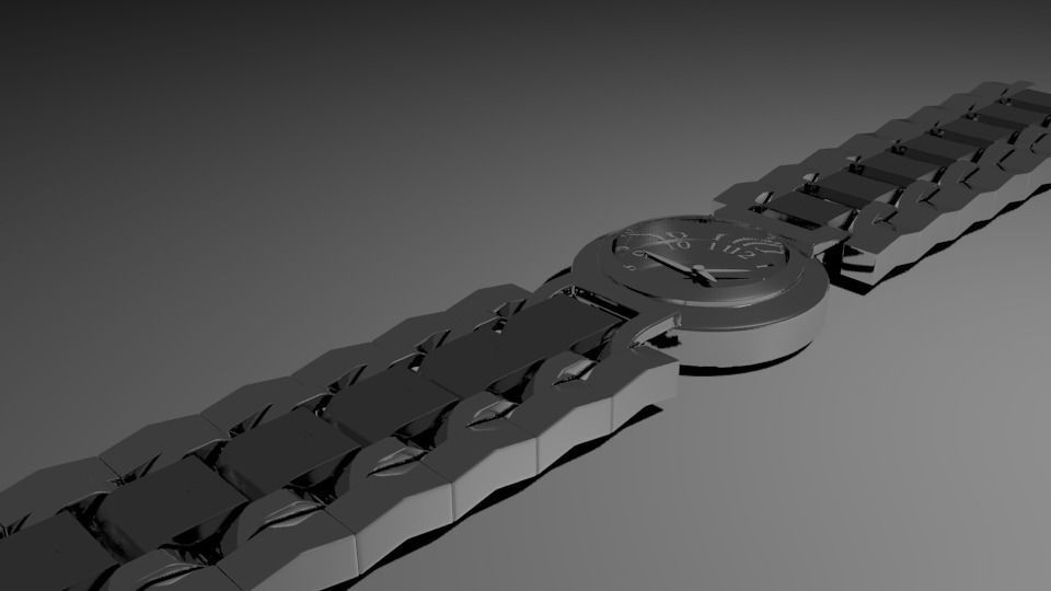 High detail VR watch 3D model | CGTrader