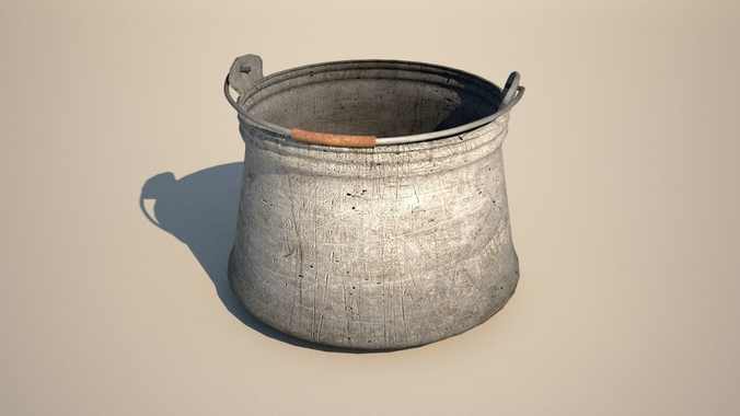 old pot 3D model | CGTrader
