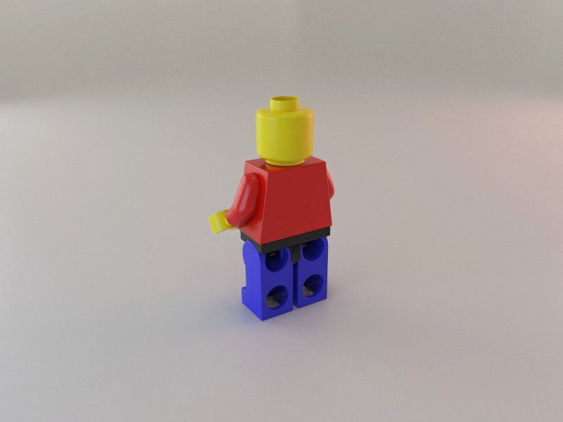 LEGO Figure 3D model | CGTrader
