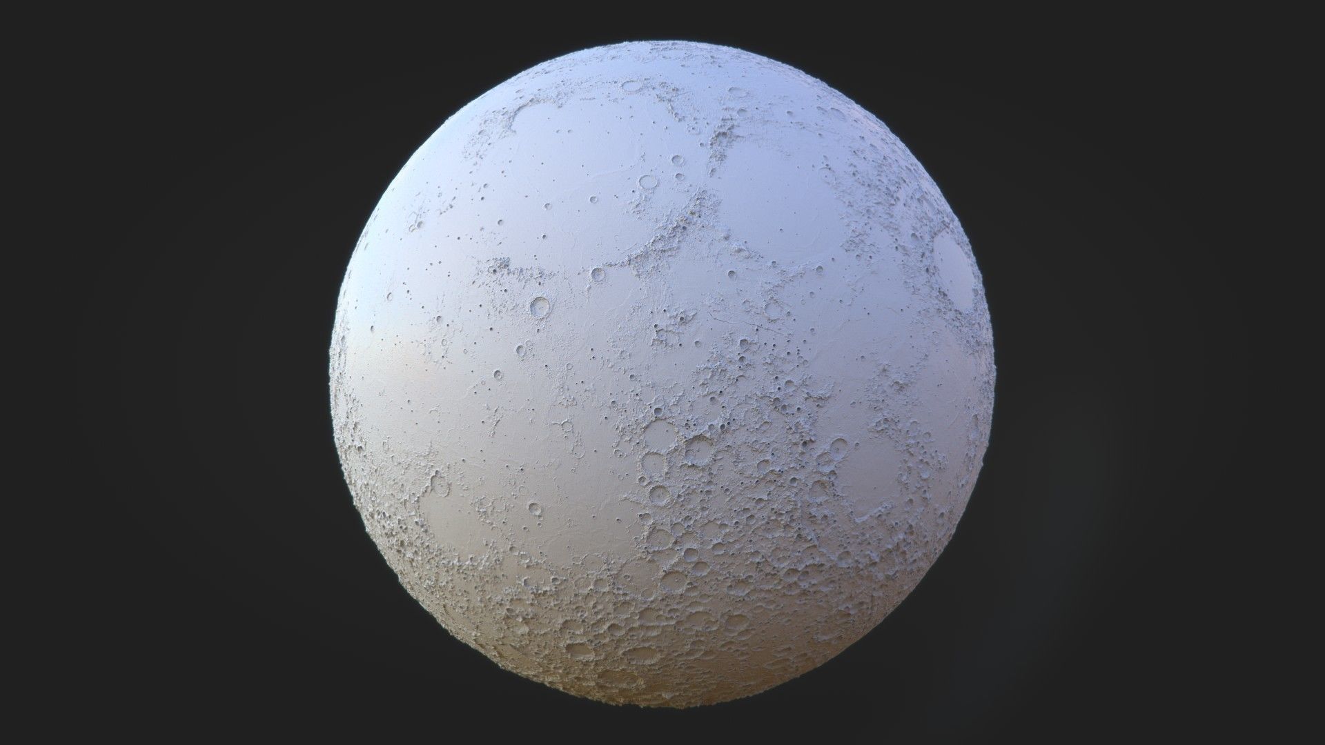 92k Moon Displacement Map 3D model | CGTrader