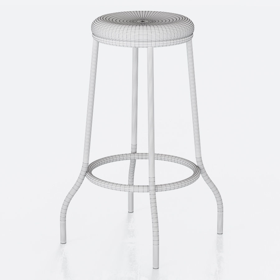 Essex Barstool 3D model | CGTrader