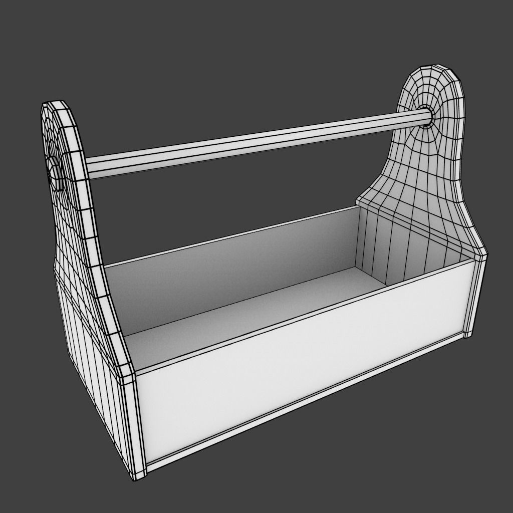 Low-poly toolbox free VR / AR / low-poly 3D model | CGTrader