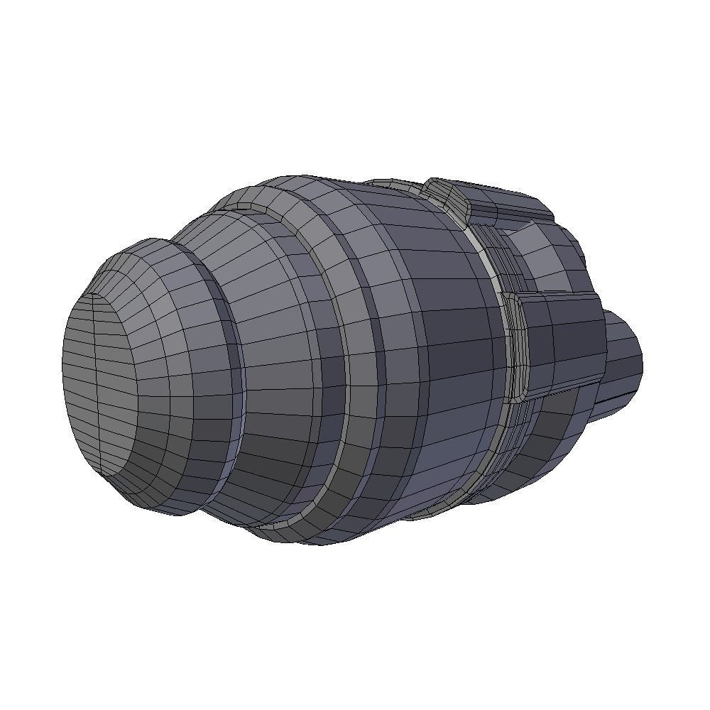 3D model Starship engine 03 Sci-fi low poly VR / AR / low-poly | CGTrader