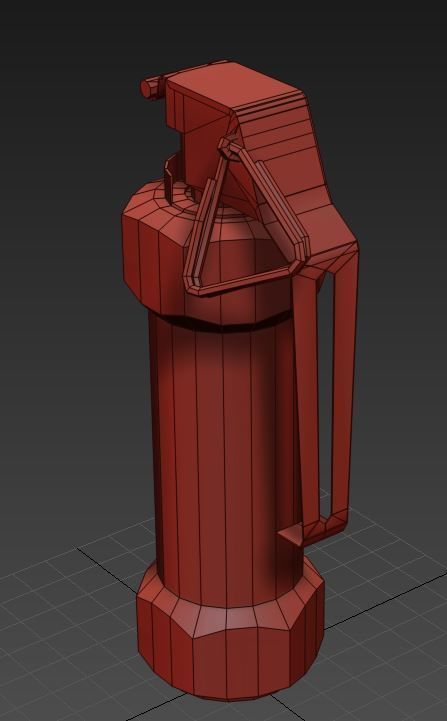 3D model M84 Stun Flashbang Grenade VR / AR / low-poly | CGTrader