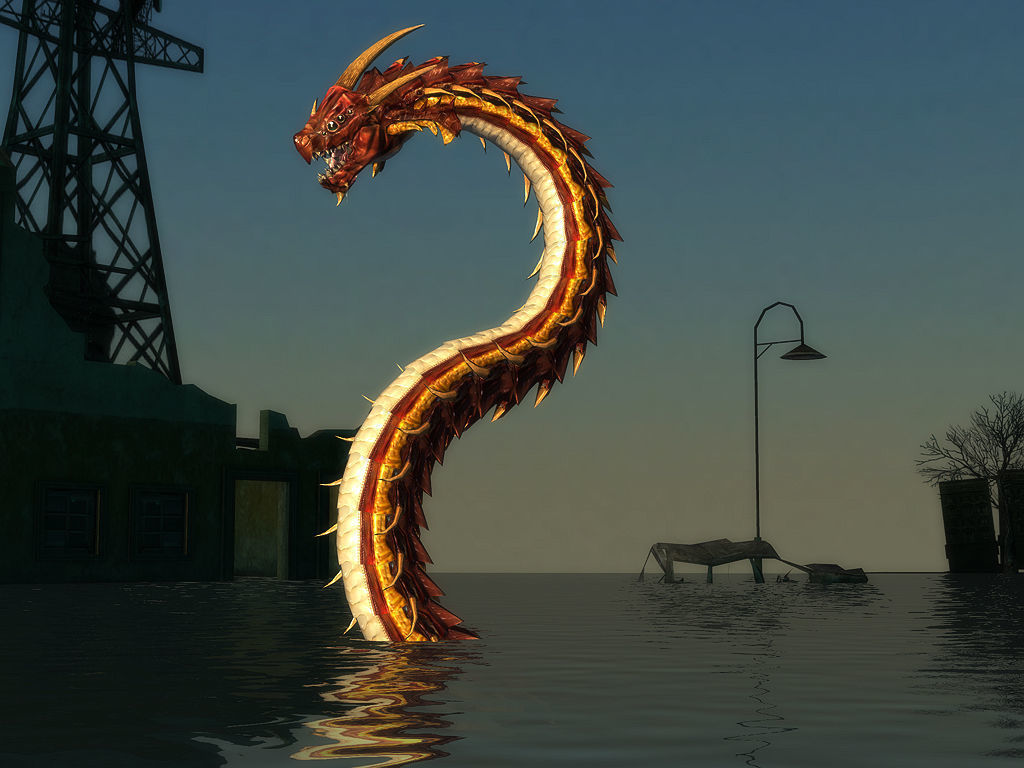 3D model 3Dfoin - Dragon Worm VR / AR / low-poly rigged animated | CGTrader