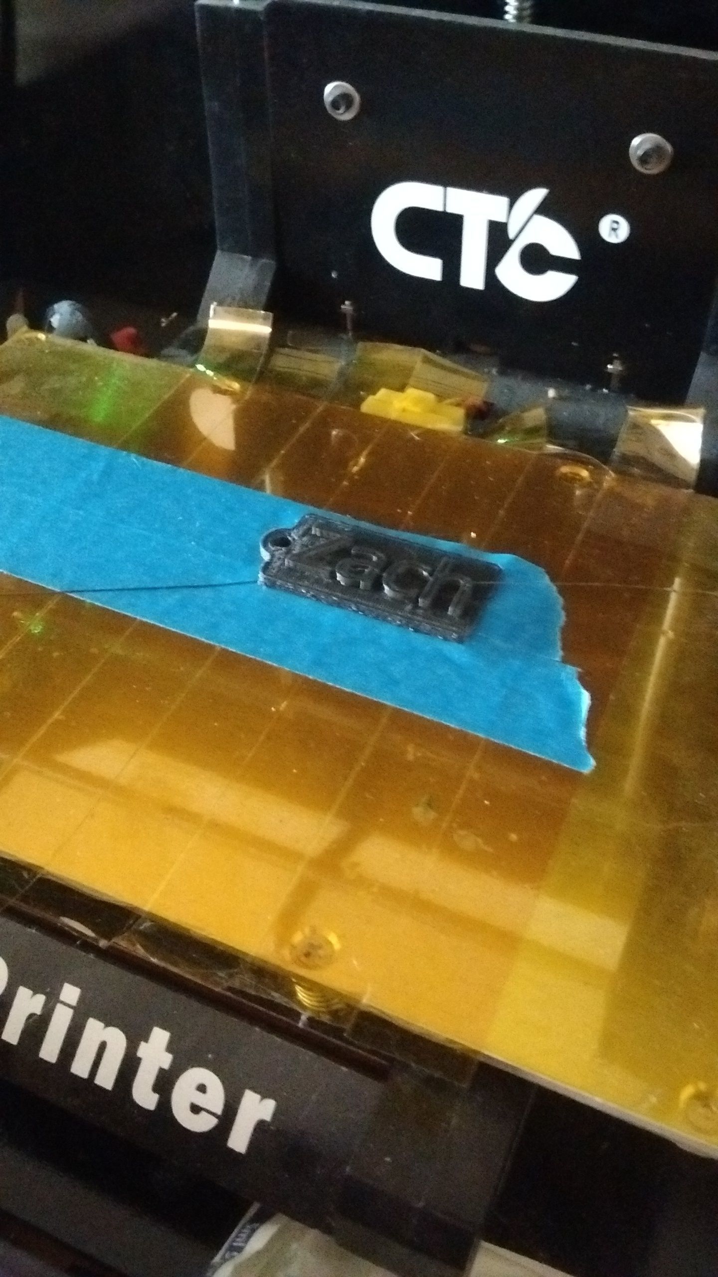 Emma Name Tag Key chain Fob Zipper Tag 2x1x02in 50x25x5mm thick 3D ...